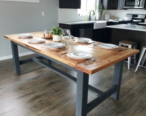 Popular items for farmhouse table on Etsy