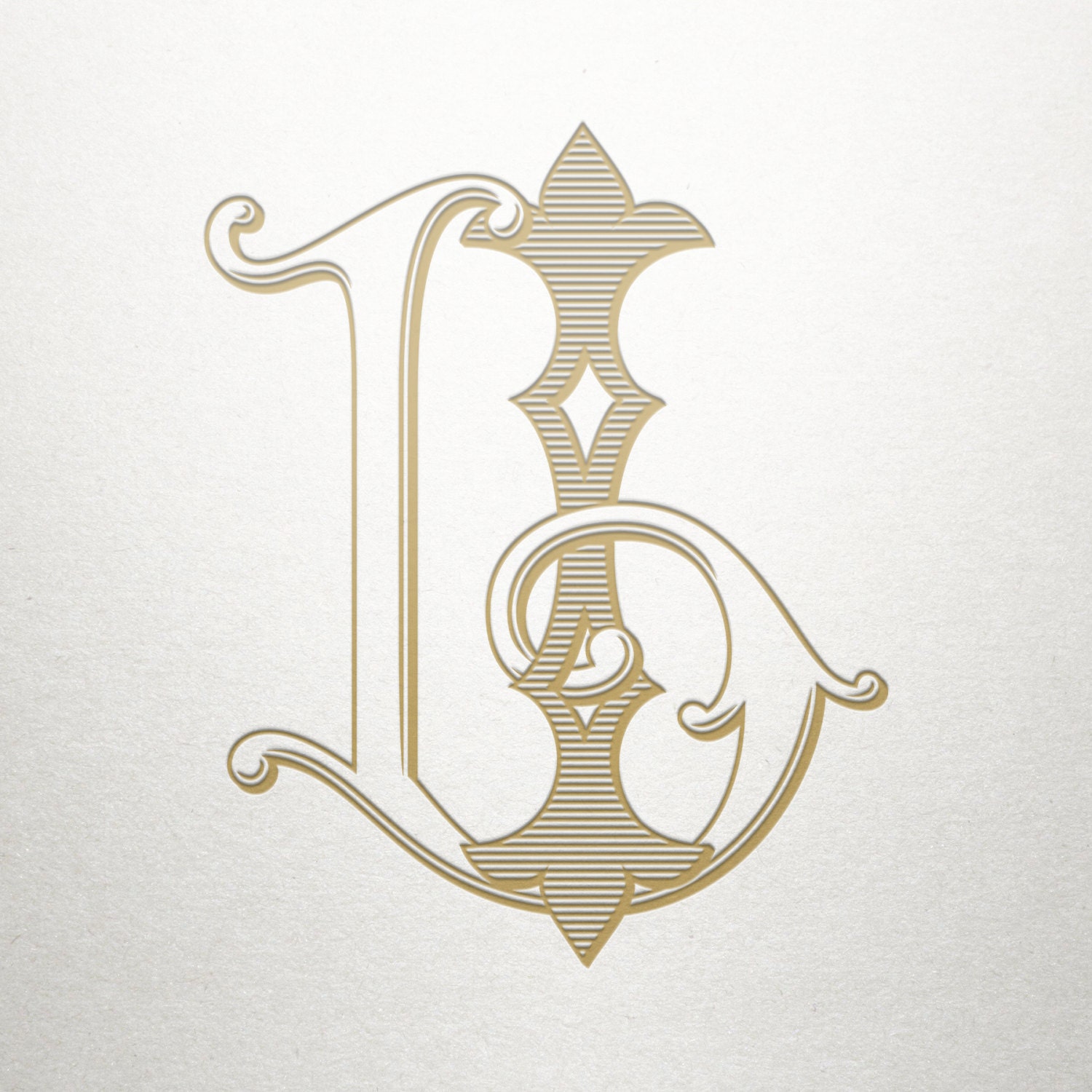Wedding Monogram Design IL LI Wedding Monogram