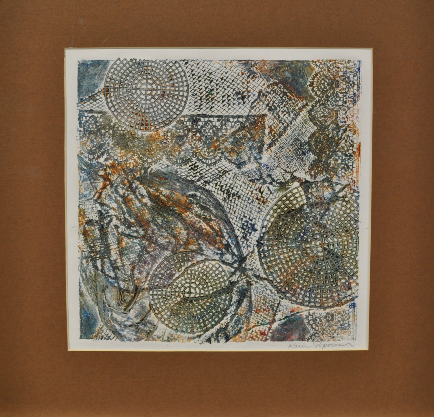 Collagraph Print