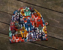 Popular items for robot beanie on Etsy