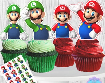 Unique super mario cupcakes related items | Etsy