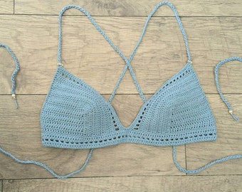 Crochet top bra | Etsy
