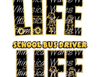Bus driver svg | Etsy