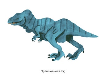 Items similar to Fuzzy Figures - Tyrannosaurus Rex on Etsy