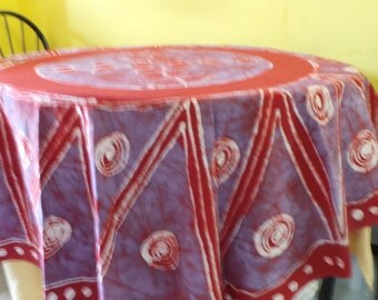 Batik tablecloth | Etsy