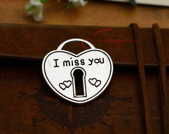 I miss you bracelet | Etsy