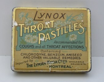 Throat lozenge | Etsy
