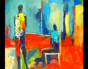 ORIGINAL Contemporary Art Modern Abstract Paintings by benwill