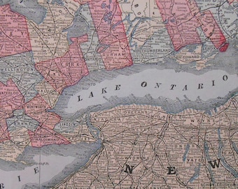 Map of ontario | Etsy