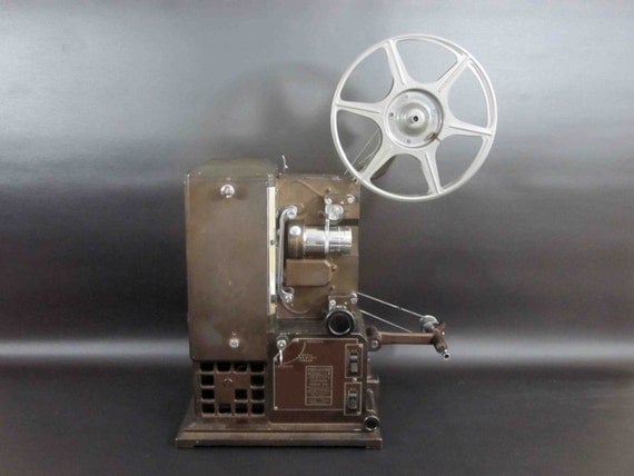 Vintage Kodak Kodascope Model K 8mm Film Projector. Circa