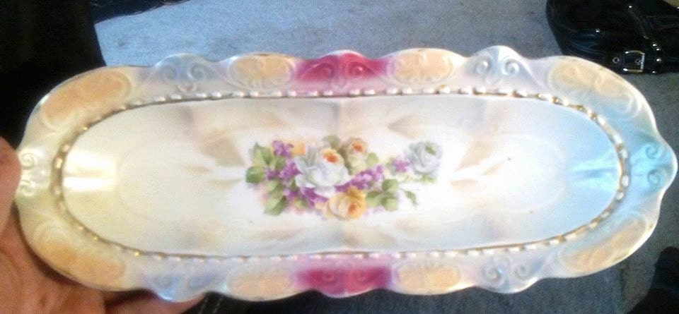 Vintage IPF Germany Celery Dish Roses – Haute Juice