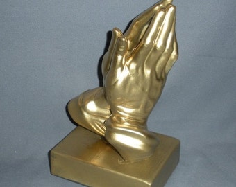 Praying hands statue | Etsy