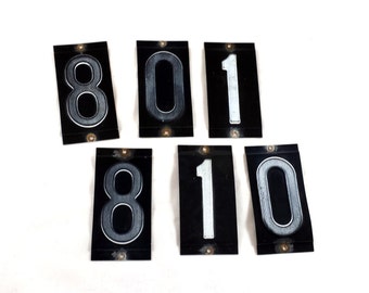 Gas station numbers | Etsy