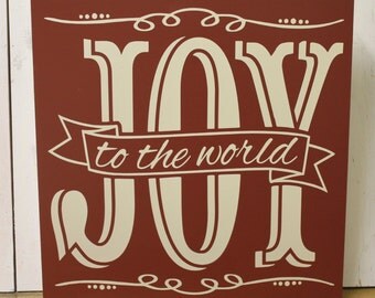 Large joy sign | Etsy
