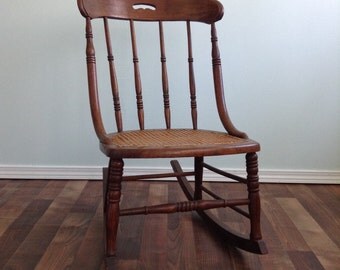 Cane back chair | Etsy