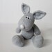 Henry Rabbit toy knitting patterns by fluffandfuzz on Etsy