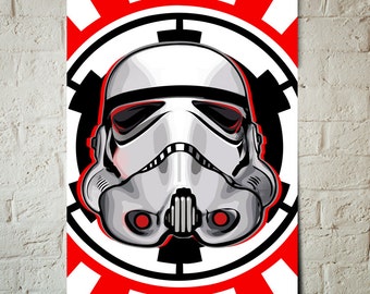 Storm trooper poster | Etsy