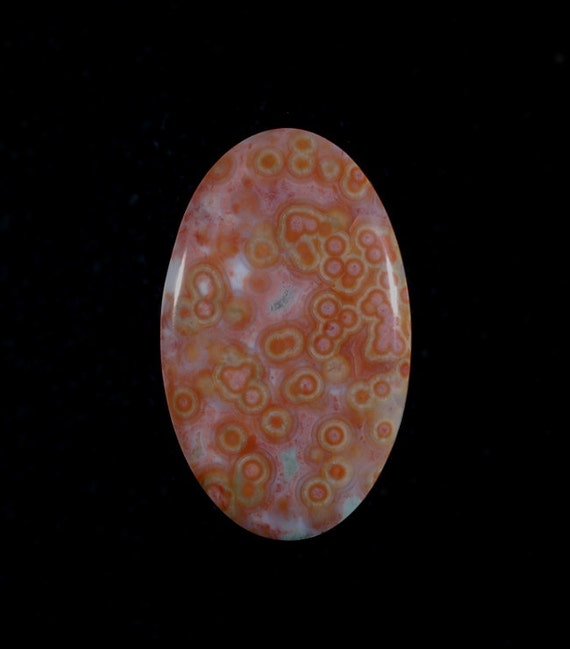 Rare Pink Ocean Jasper Cabochon Designer Cabochons Handmade