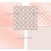 Coral digital paper salmon digital paper Pink and grey digital