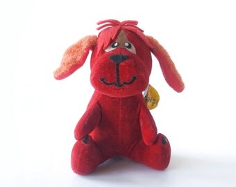 Antique dominoes embossed natural wood with red by modernpoetry