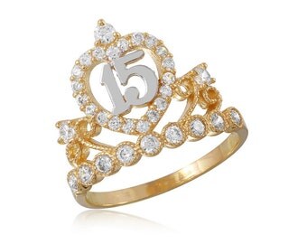 Quinceanera ring | Etsy