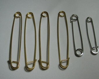 Vintage safety pins | Etsy