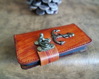 Iphone 5 wallet case | Etsy