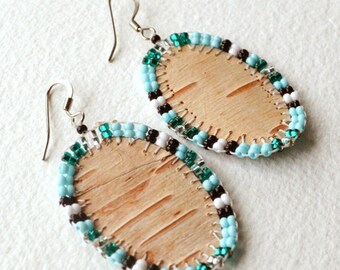 Birch bark jewelry | Etsy