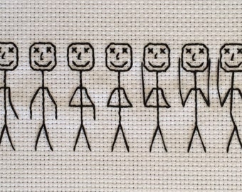 Dance stick figure | Etsy