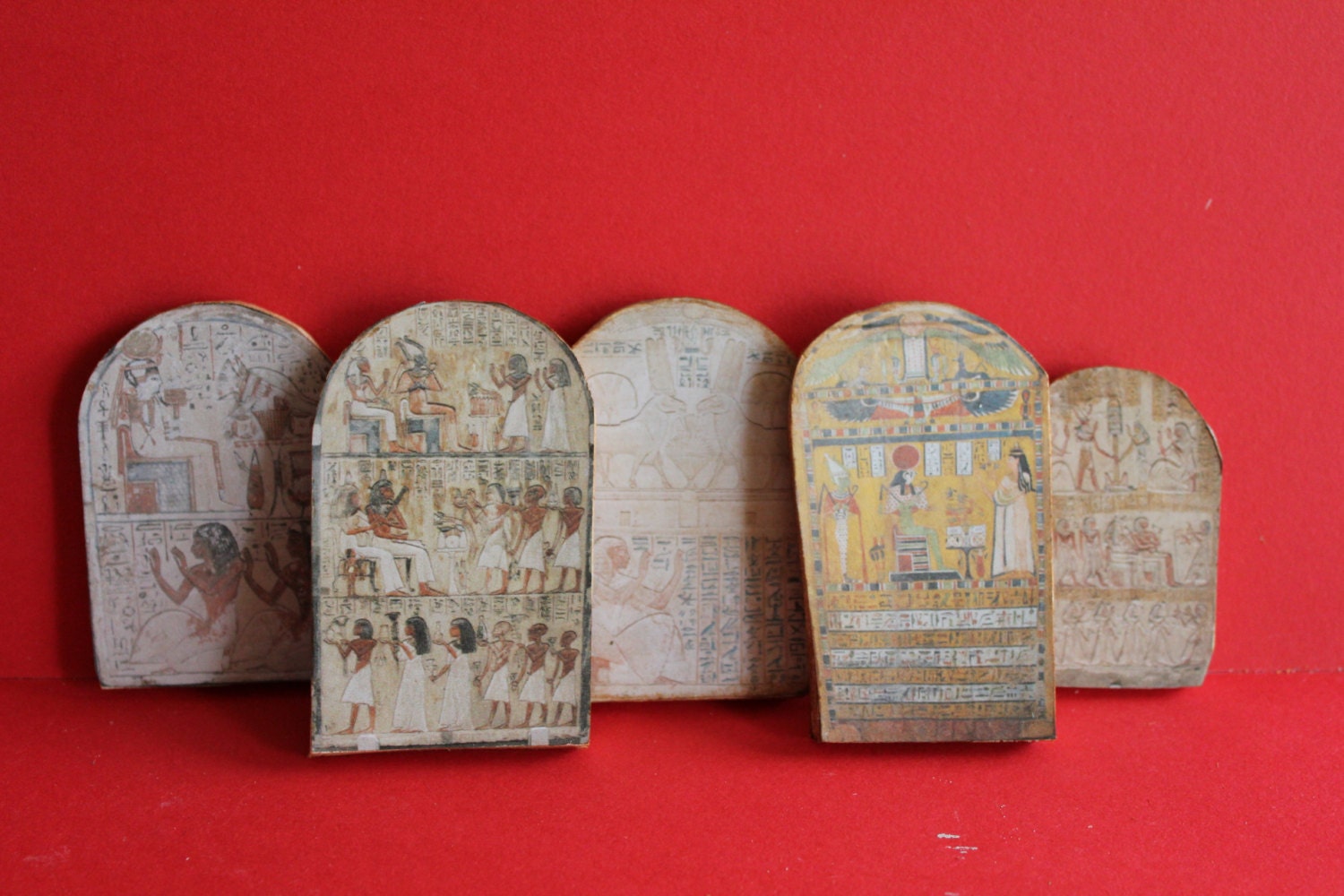 Dollhouse miniature Egyptian tablet