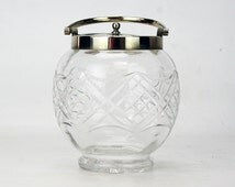 Unique glass biscuit jar related items | Etsy