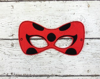 Kids ladybug mask | Etsy