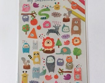 Unique funny sticker world related items | Etsy