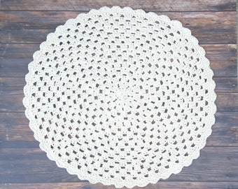 Doily rug | Etsy
