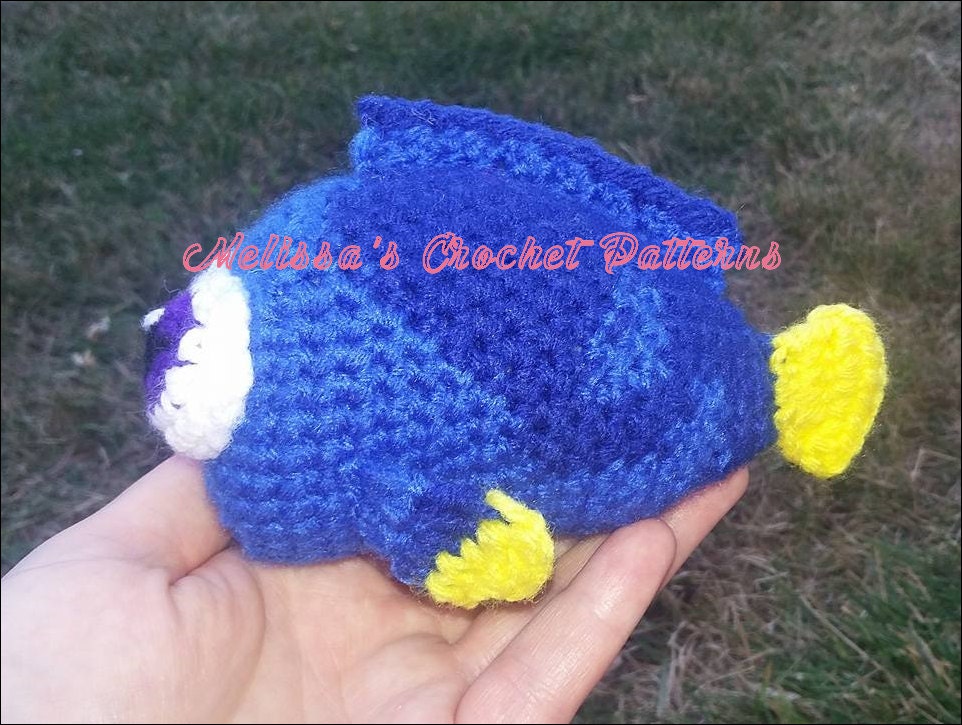 Crochet Pattern Baby Dory