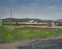 Unique plein air art related items | Etsy