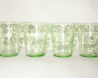 Dimpled glasses | Etsy