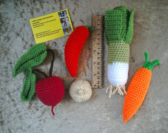 Crochet toy food | Etsy