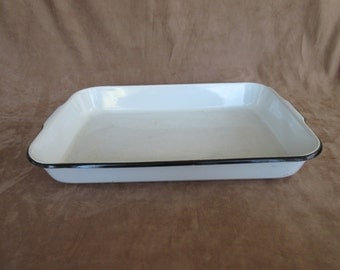 Enamel baking pan | Etsy