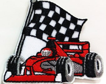 Racing patch | Etsy