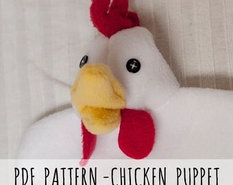 Chicken puppet | Etsy