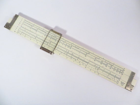 Mid Century Sun Hemmi No 153 Duplex Slide Rule Hemmi Bamboo