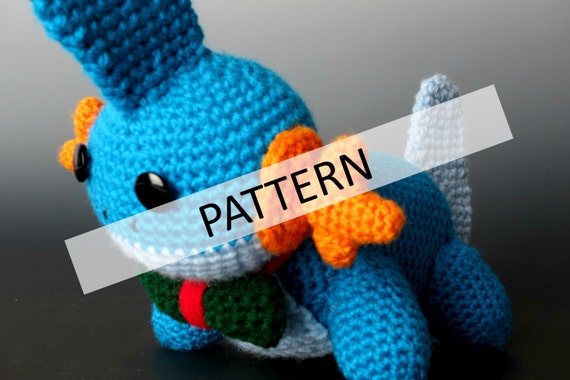Mudkip Amigurumi PATTERN