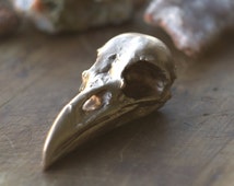 Unique raven head related items | Etsy