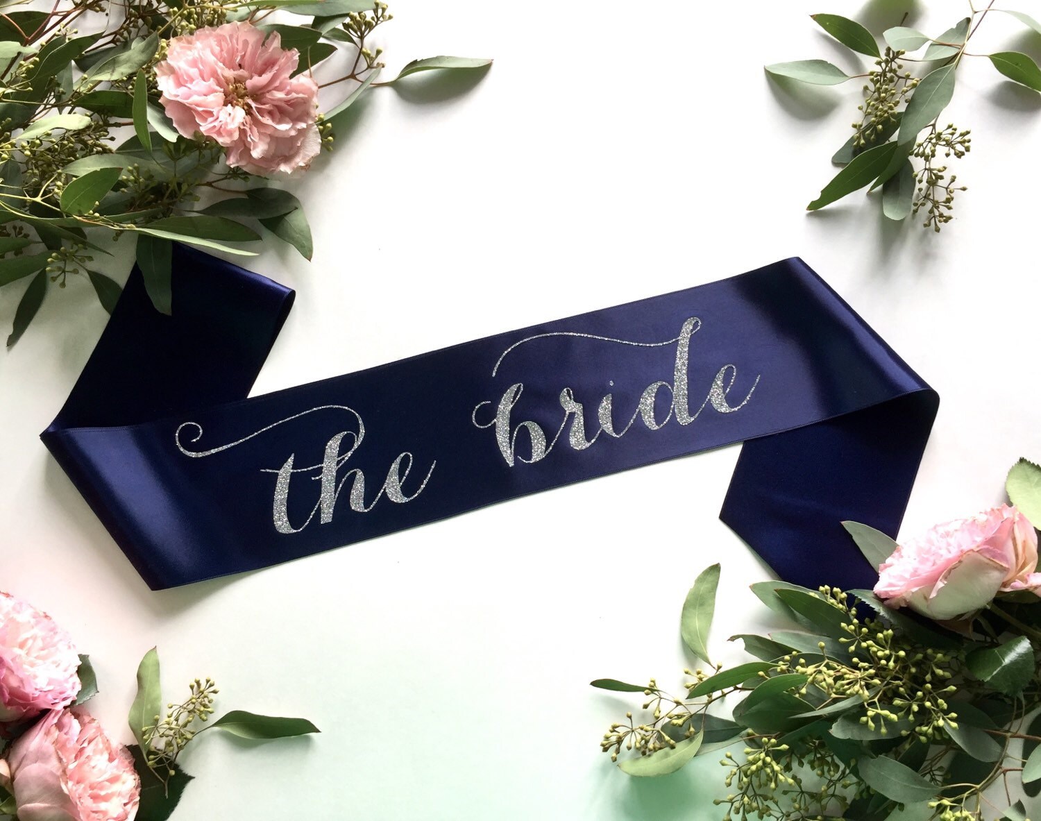 The Bride Sash Bachelorette Sash Bride to be by ShadesOfPinkBtq