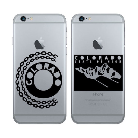 Decal Stickers for iPhone and Samsung Galaxy smartphones CO