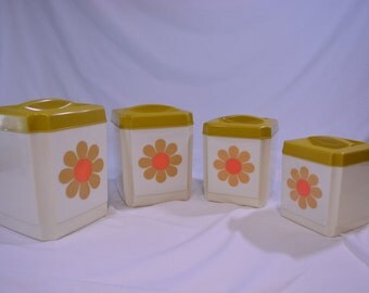 Daisy canister | Etsy