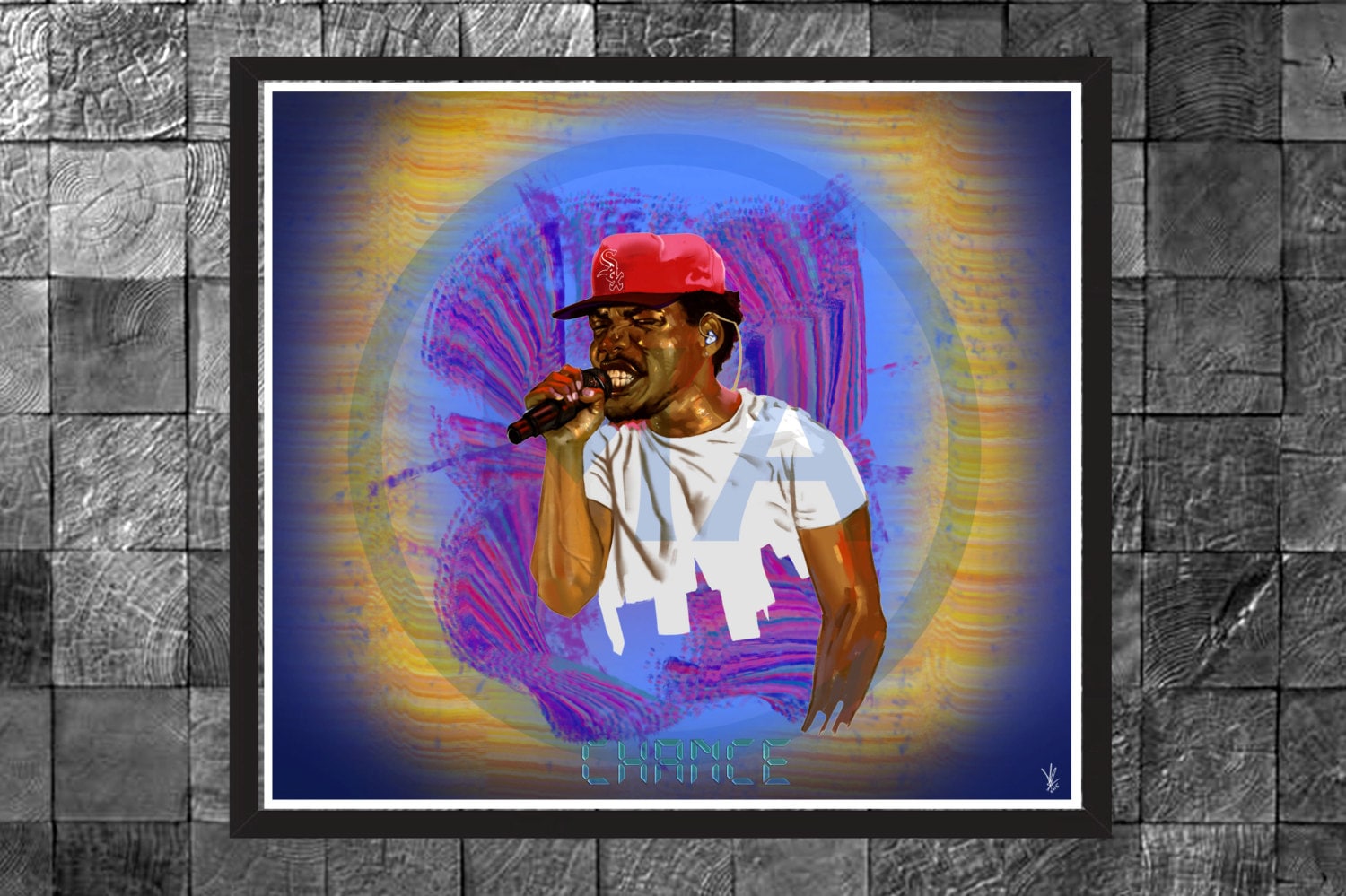 Chance The Rapper Hip Hop Rap Wall Art Photo Print Portrait