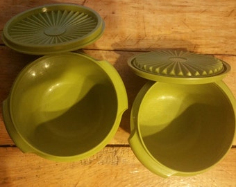 Green tupperware | Etsy