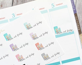 Fridge stickers | Etsy